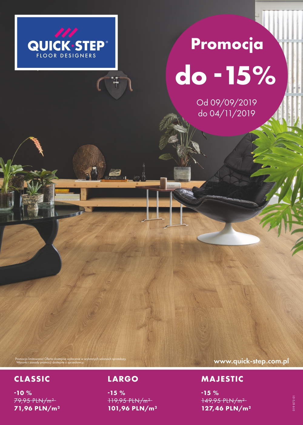 Jesienna promocja na panele podłogowe Quick-Step do -15% - Super Oferta- Bel-pol